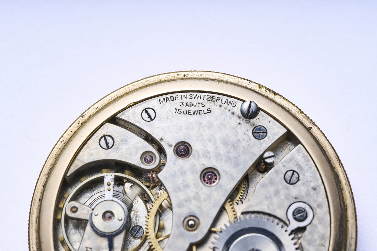 〜1930s TIFFANY ポケットウォッチ “Harley-Davidson”ダブルネーム【5営業日以内出荷】